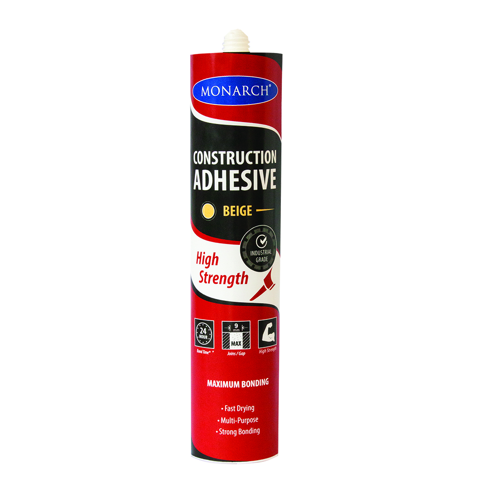 Monarch Construction Adhesive Beige 412G - Nikpol
